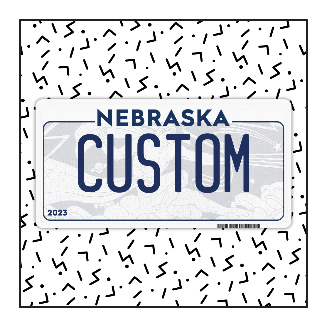 Custom Nebraska License Plates – The Original Plate Guys