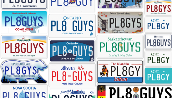 Custom License Plates – The Original Plate Guys