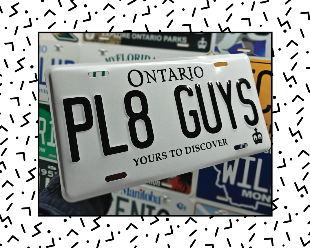Custom License Plates – The Original Plate Guys