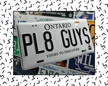 Custom License Plates – The Original Plate Guys