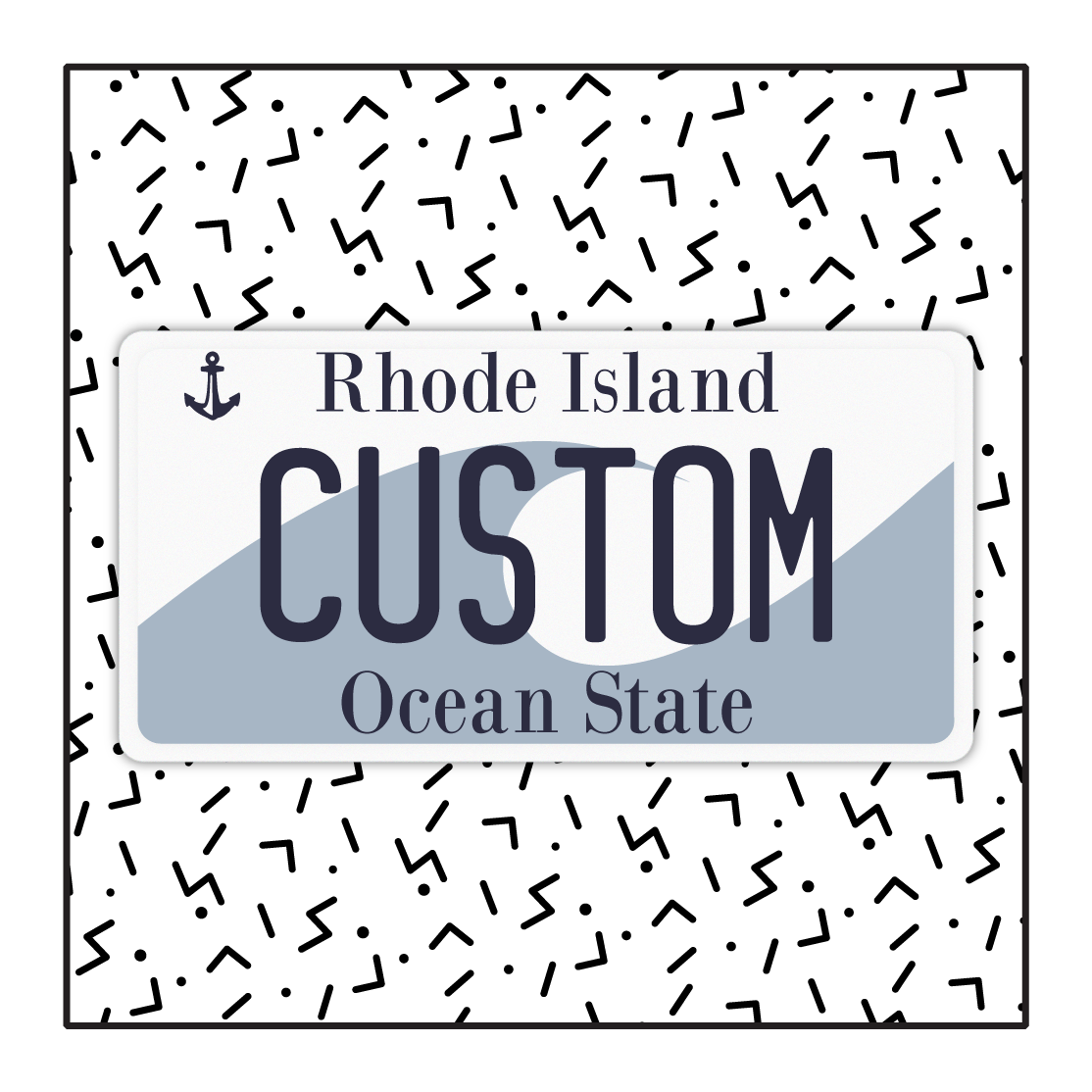 Custom Rhode Island License Plates – The Original Plate Guys